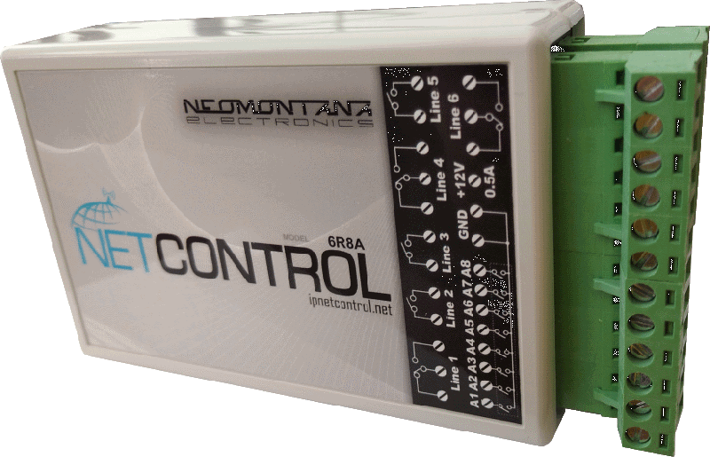 NetControl 6R8A - NetControl Network Devices Official Web Site